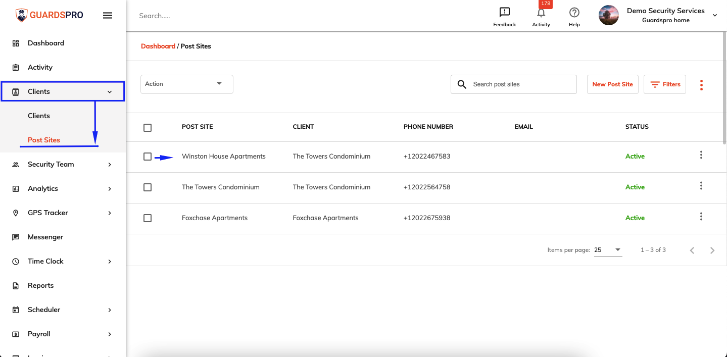 How to assign a checklist to guards? – GuardsPro Support Center