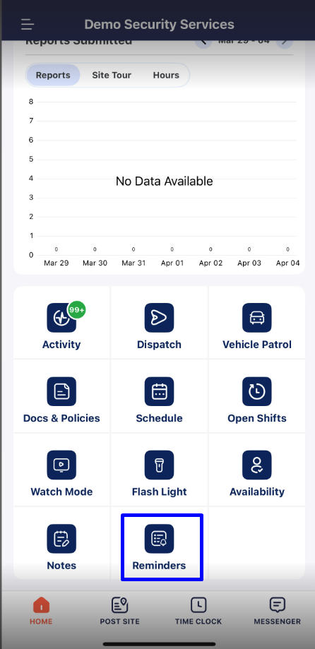 How to Create a Reminder on the GuardsPro Mobile App? – GuardsPro ...