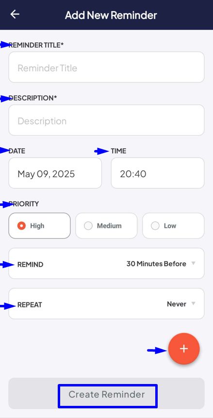 How to Create a Reminder on the GuardsPro Mobile App? – GuardsPro ...