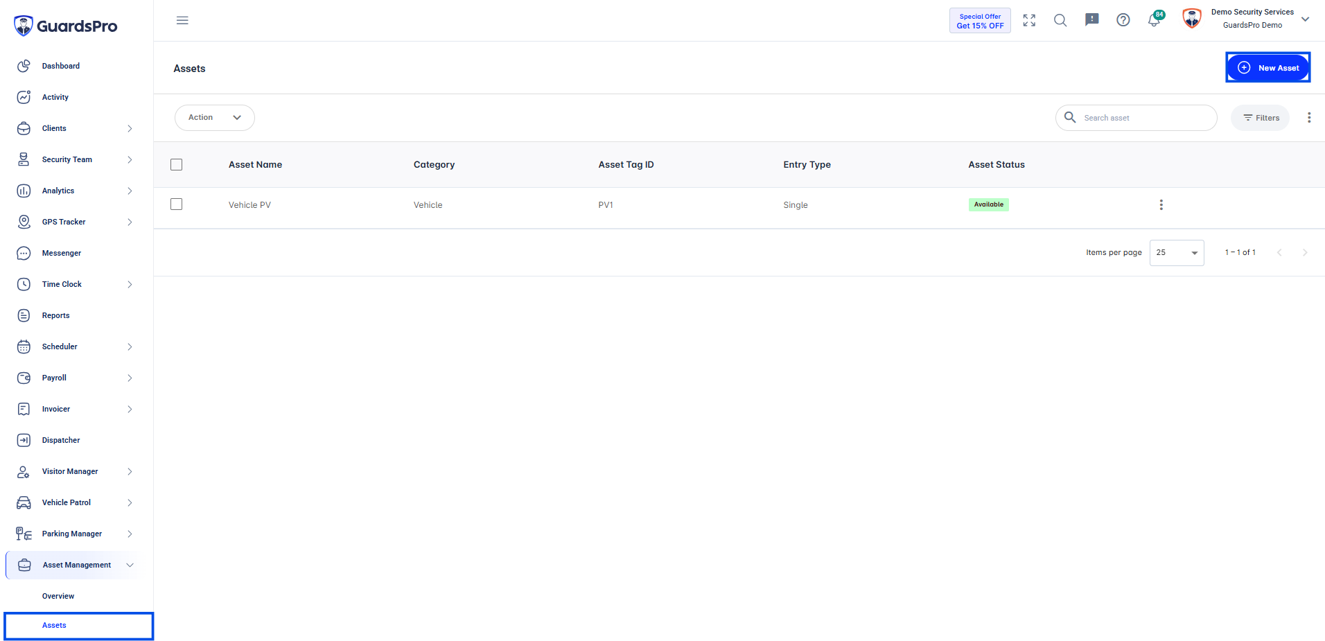 How to create and import an asset on the Back Office Dashboard ...